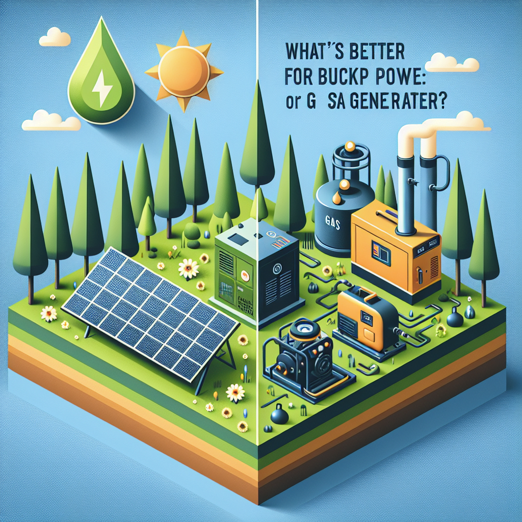 Solar vs Fuel Generators: Which Home Backup is Best? - Green Resource Work