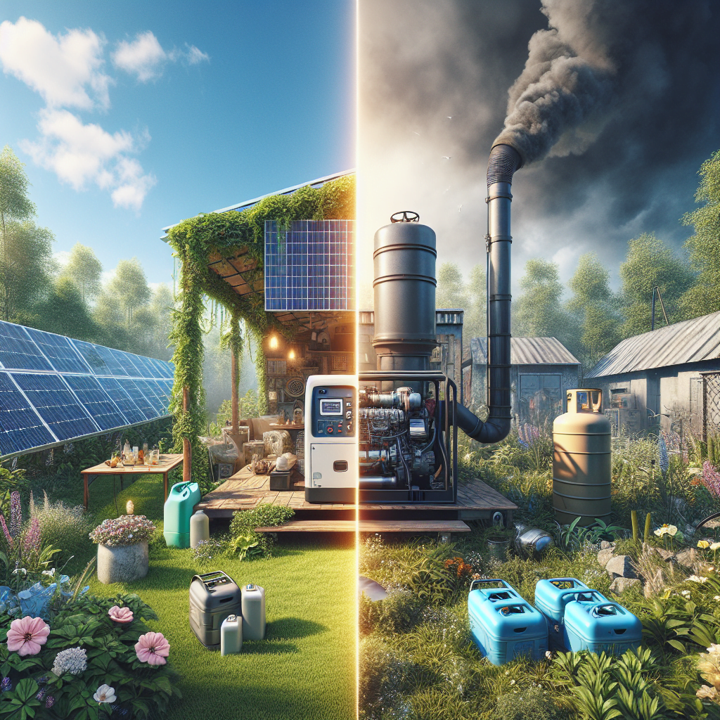 Solar vs. Fuel: Find Your Perfect Generator Solution! - Green Resource Work